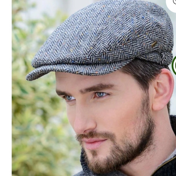 Mucros Weavers | Accessories | Mucros Weavers Kerry Tweed Flat Cap Mens ...